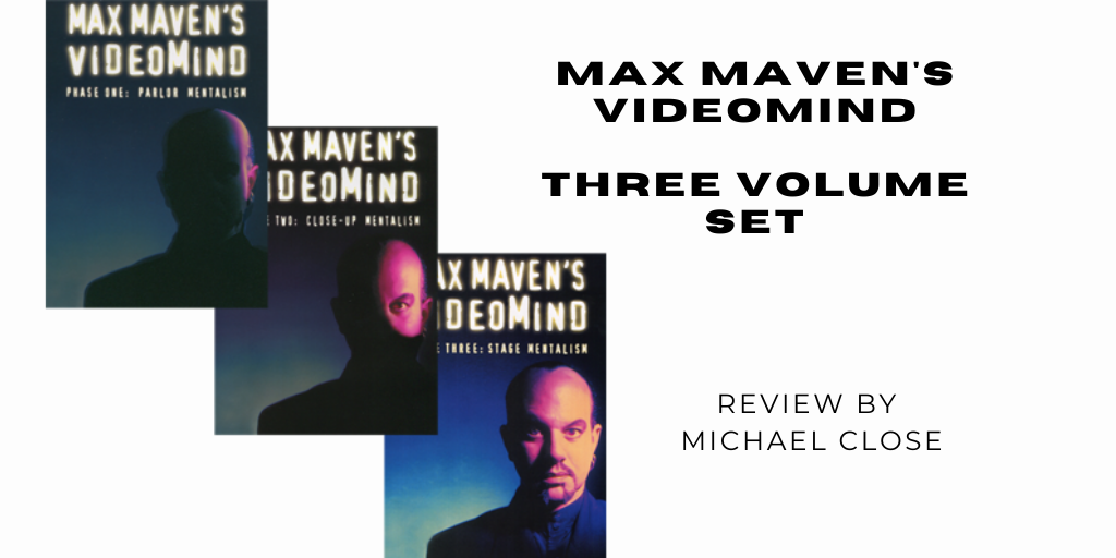 Max Maven’s VideoMind - Three Volume Set — MichaelClose.com
